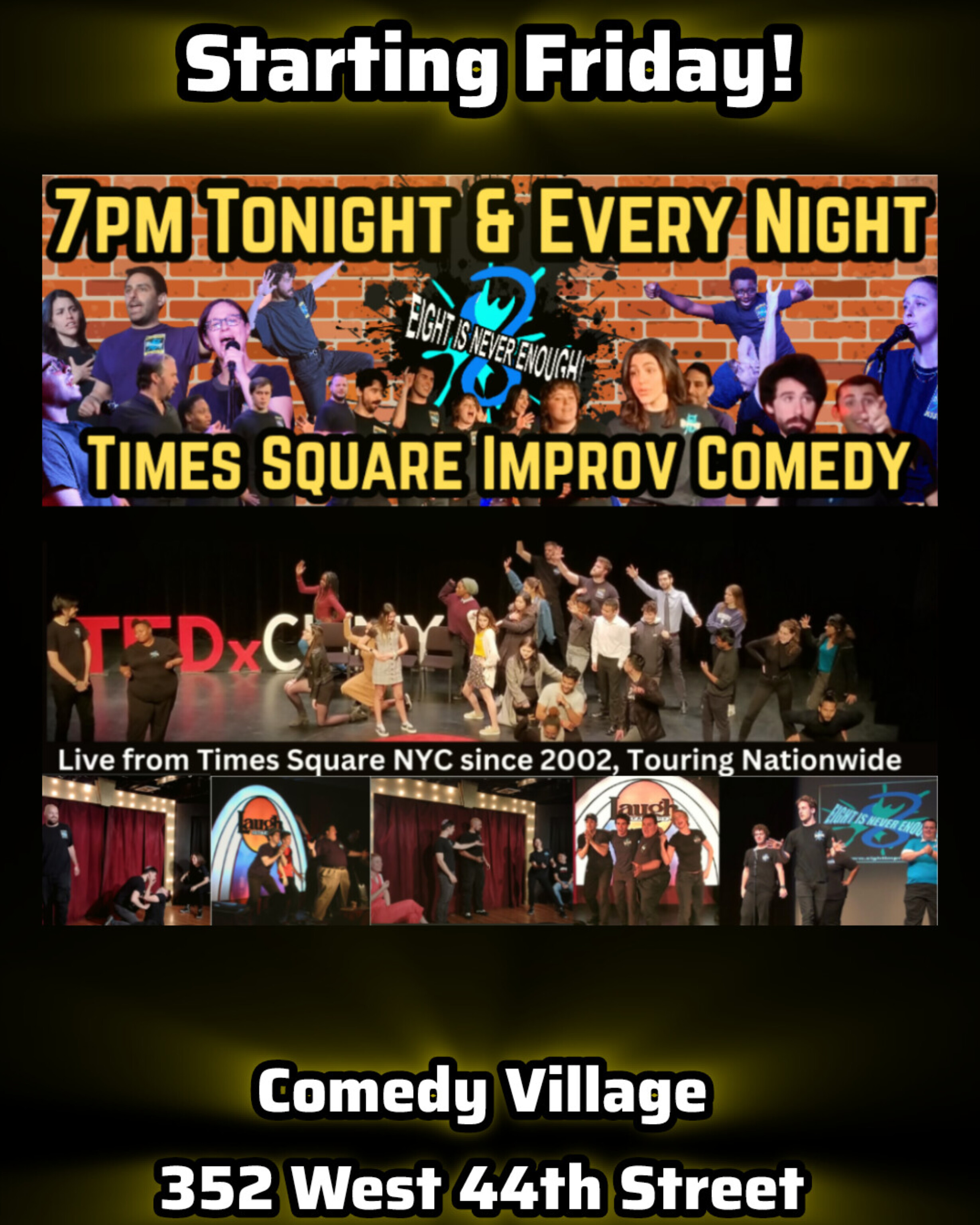 Improv 4 Teens Times Square NYC – Shows, Classes, Workshops, Student ...